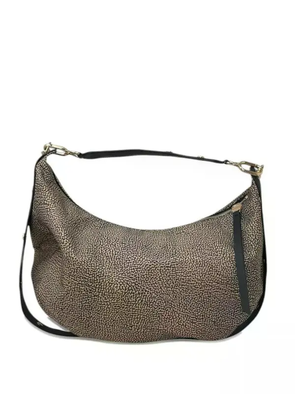 Borbonese Medium Frame Hobo Shoulder Bag - Neutrals