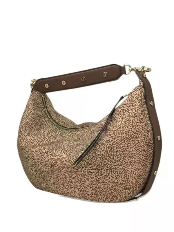 Borbonese Medium Frame Hobo Shoulder Bag - Neutrals