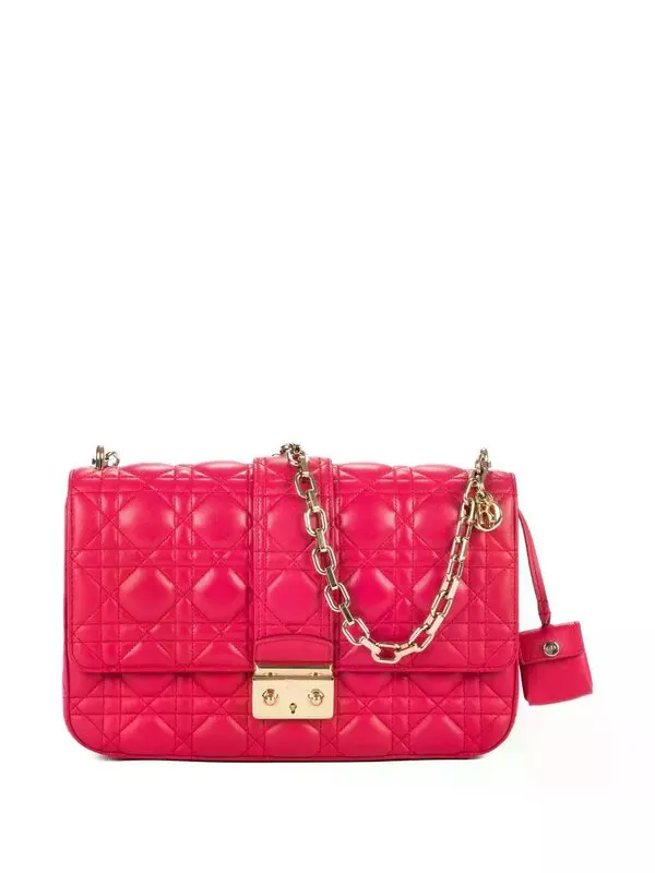 Dior Quilted Chain Bag - Pink