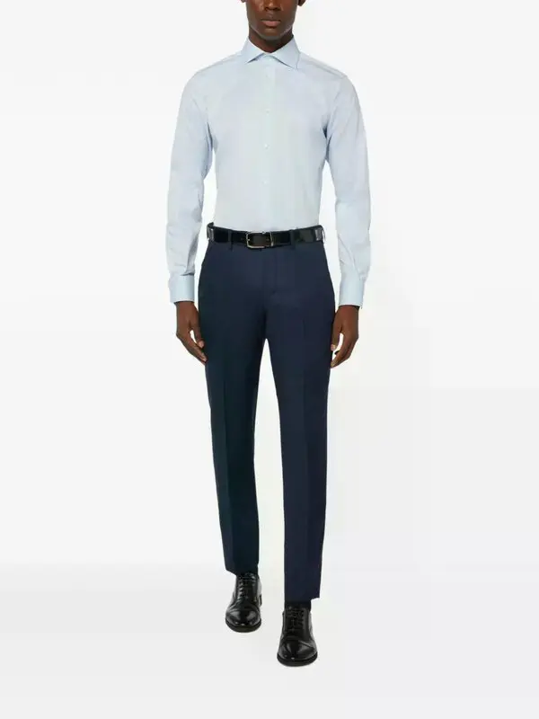 Boggi Milano Pinpoint Cotton Shirt