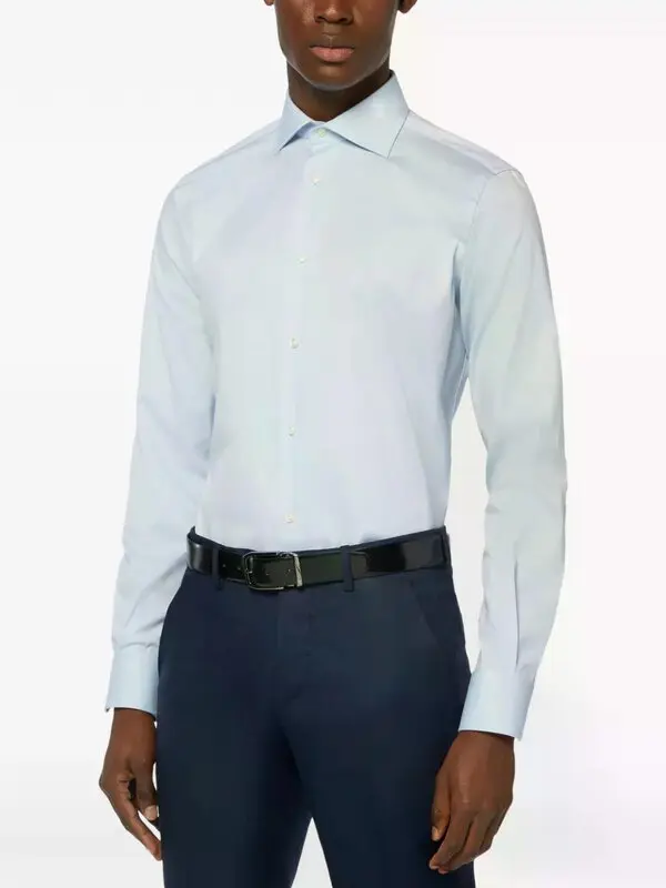 Boggi Milano Pinpoint Cotton Shirt