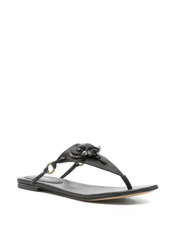 Isabel Marant Étoile Elato Leather Flat Sandals