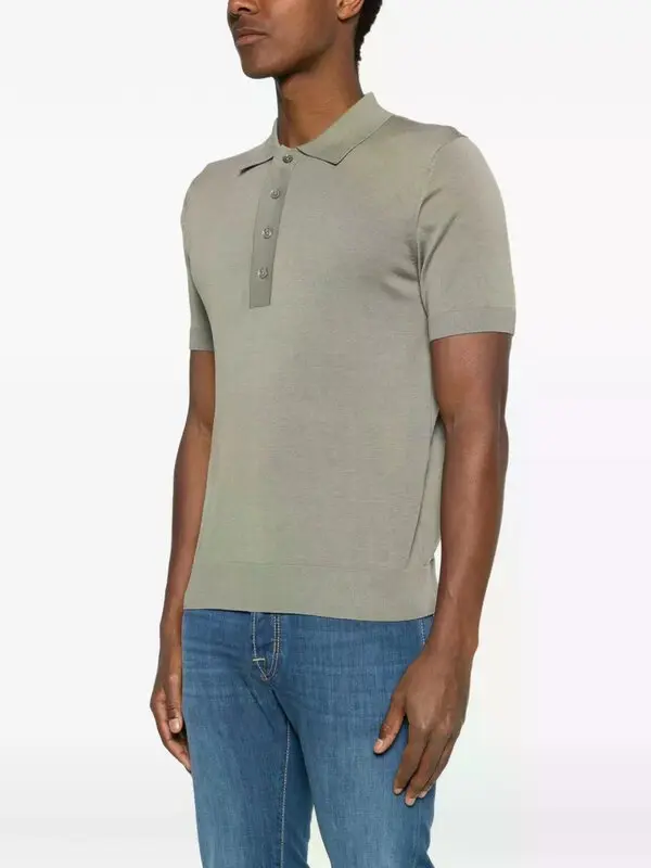 PAOLO PECORA Buttoned Polo Shirt