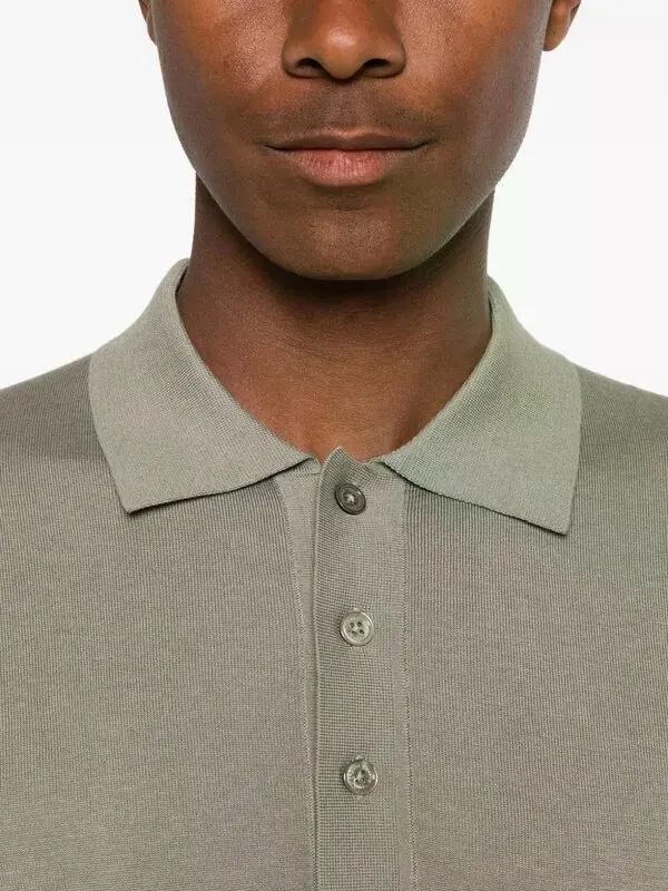 PAOLO PECORA Buttoned Polo Shirt
