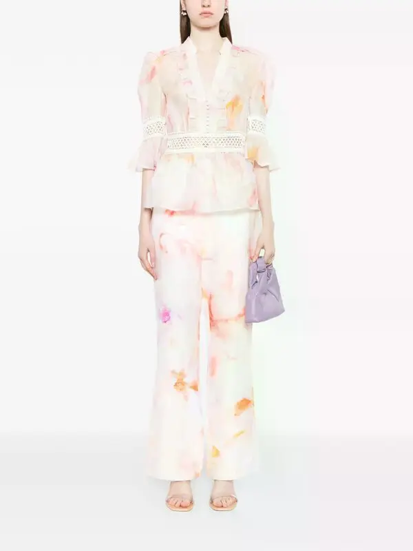 WE ARE KINDRED Peplum-hem Blouse