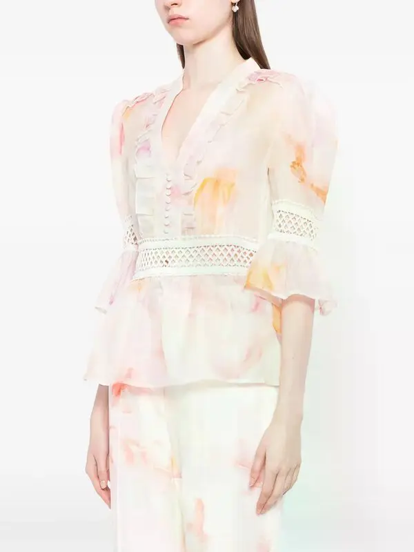 WE ARE KINDRED Peplum-hem Blouse