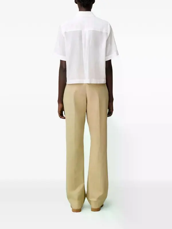Claudie Pierlot Embroidered Cotton Shirt