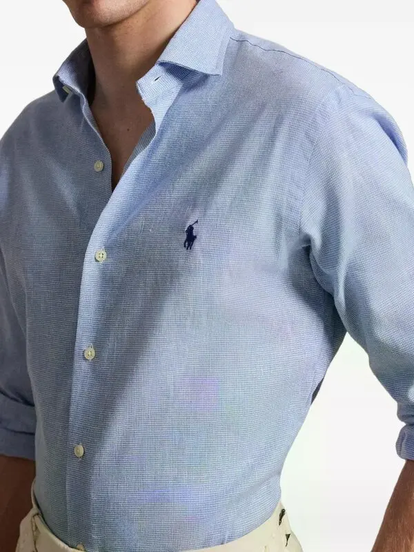 Polo Ralph Lauren Embroidered-logo Long-sleeve Shirt