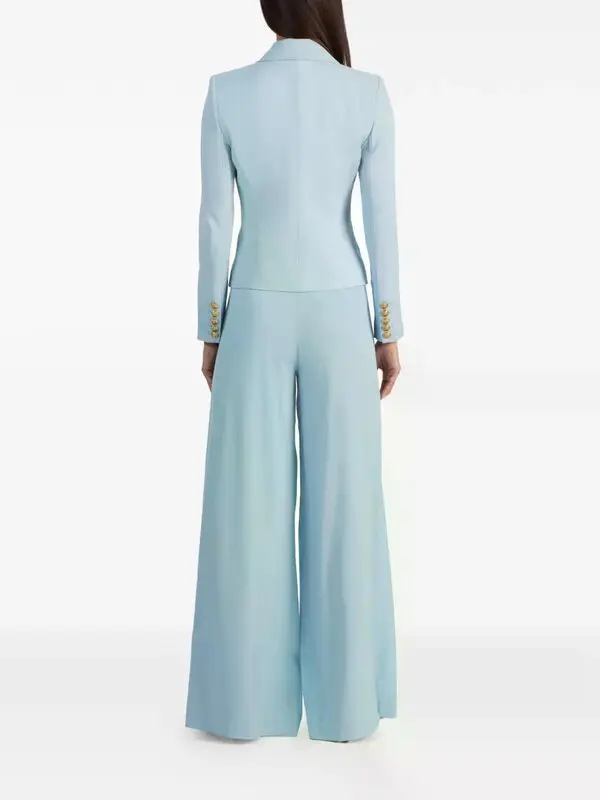 Alice + Olivia Double-breasted Cropped Blazer
