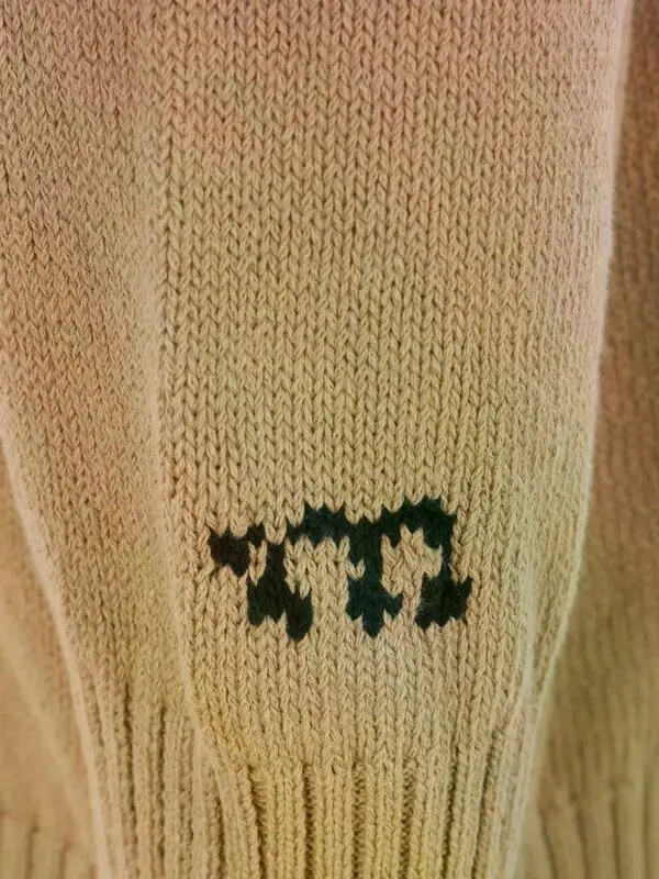 META CAMPANIA COLLECTIVE Crew Neck Ribbed Sweater
