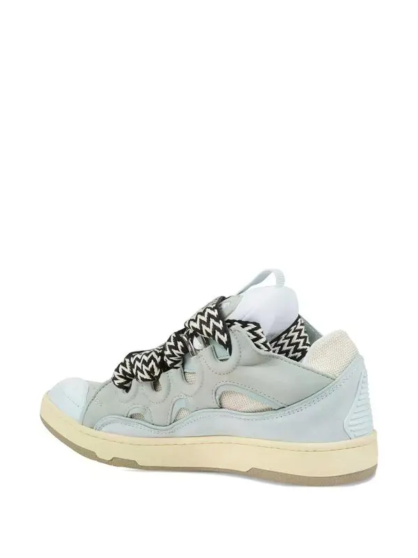 LANVIN Curb Micro-perforated Sneakers