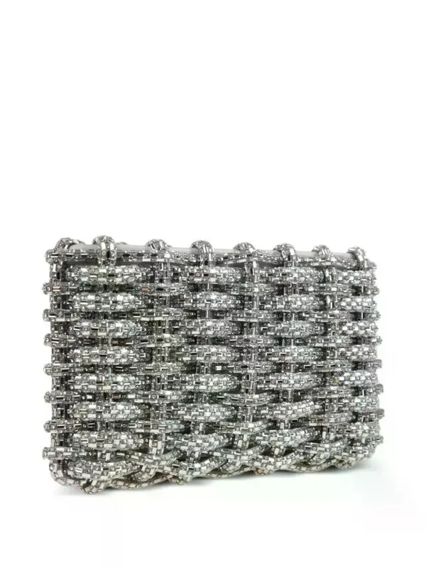 Simkhai Morgan Woven Clutch