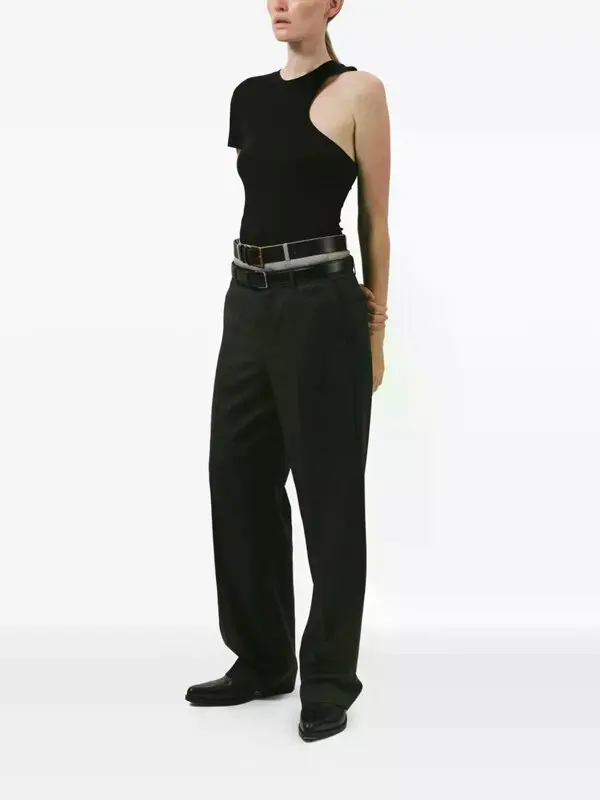 BETTTER One-sleeve T-shirt - Black