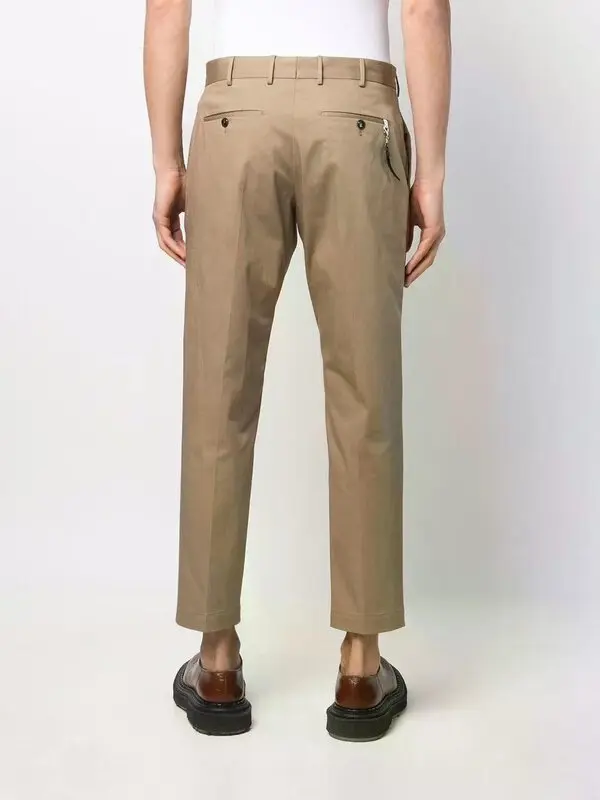 PT TORINO Cropped Tapered Chinos