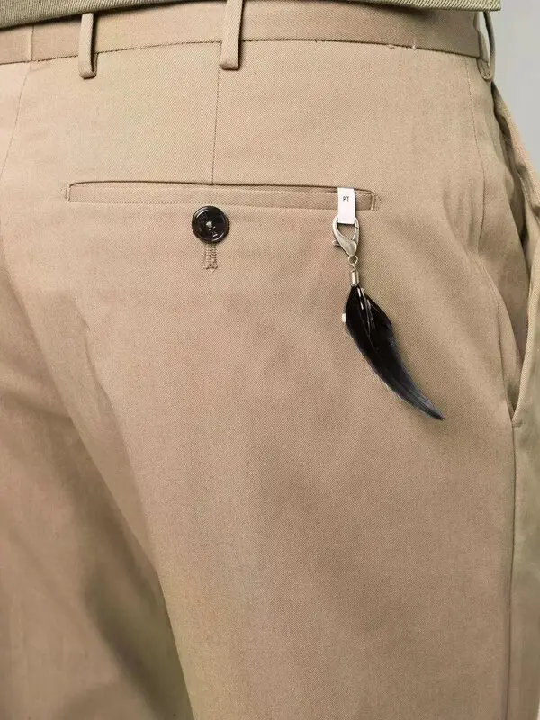 PT TORINO Cropped Tapered Chinos