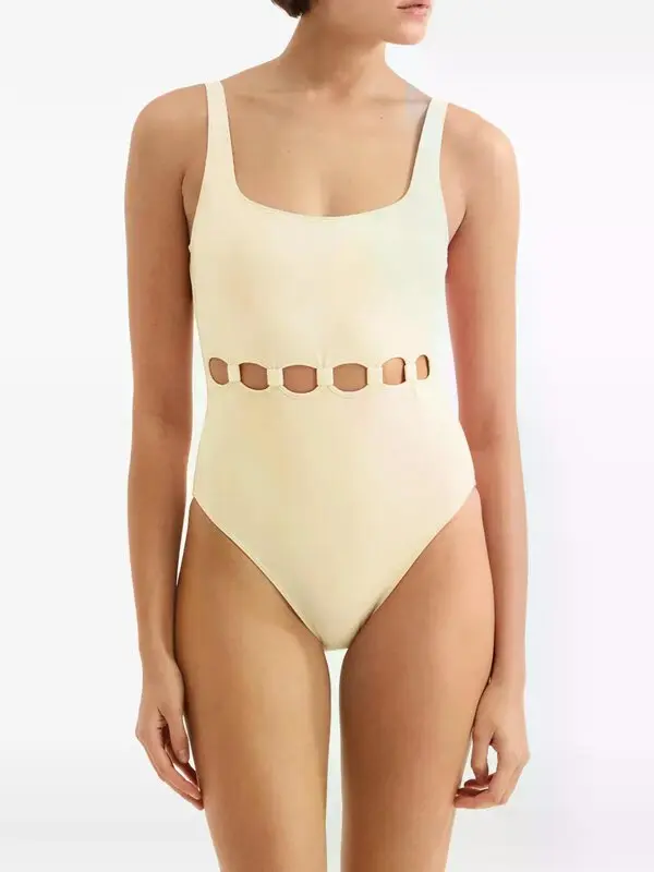 ERES Panama Cut-out One-piece Swimsuit - Neutrals
