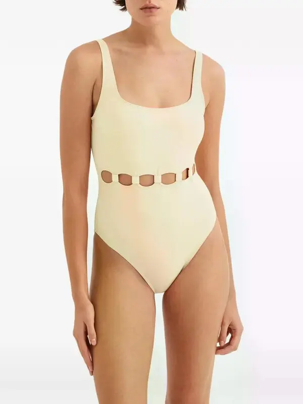 ERES Panama Cut-out One-piece Swimsuit - Neutrals