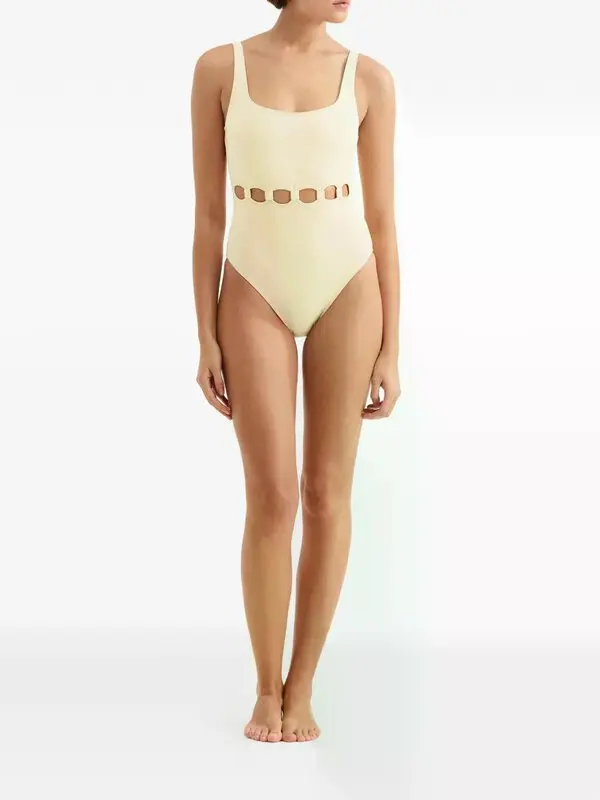 ERES Panama Cut-out One-piece Swimsuit - Neutrals