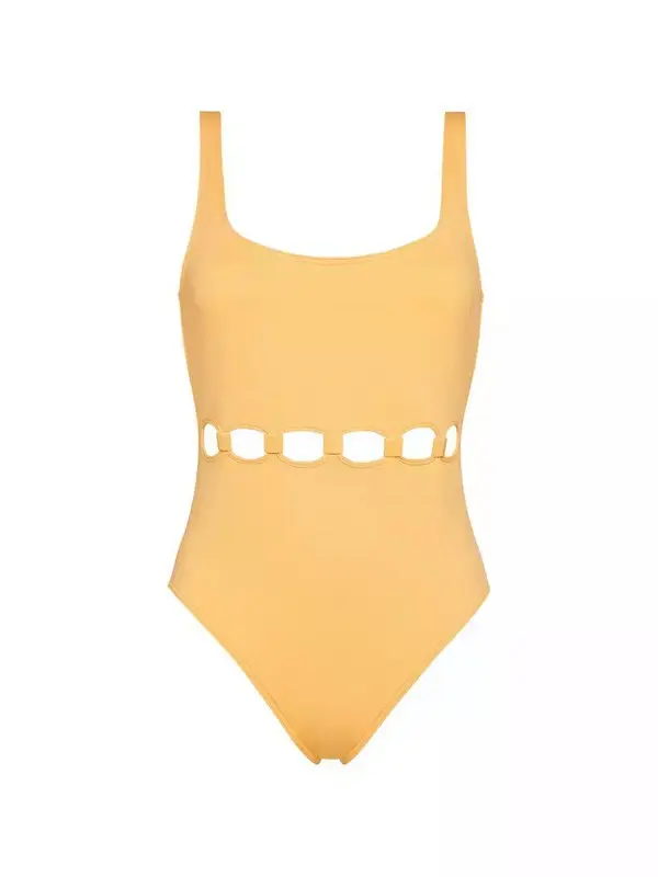 ERES Replay Cut-out One-piece Swimsuit - Yellow