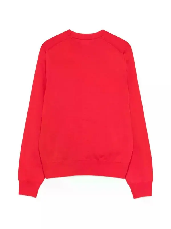 Comme Des Garçons Ribbed Crewneck Sweater