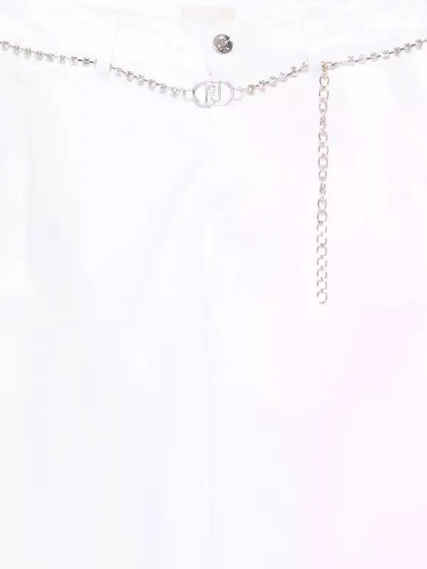 Liu Jo Cropped Trousers - White