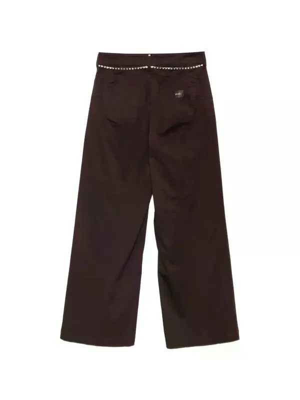 Liu Jo Cropped Trousers - Brown