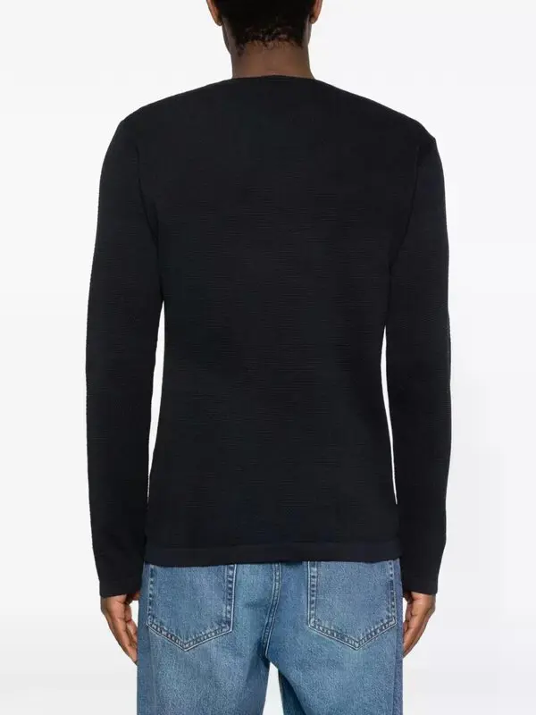 DANIELE FIESOLI Textured Crew Neck Sweater