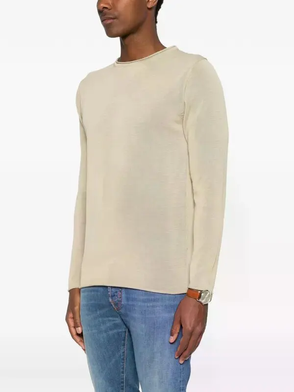 DANIELE FIESOLI Crew-neck Sweater - Neutrals