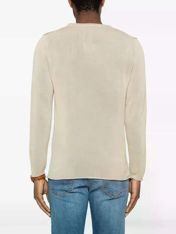 DANIELE FIESOLI Crew-neck Sweater - Neutrals