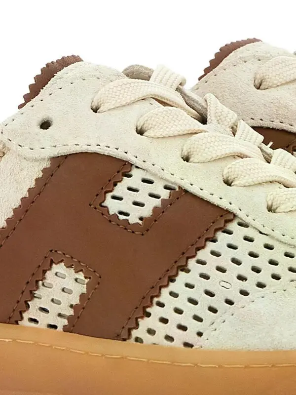 Hogan Cool Perforated Sneaker Mules