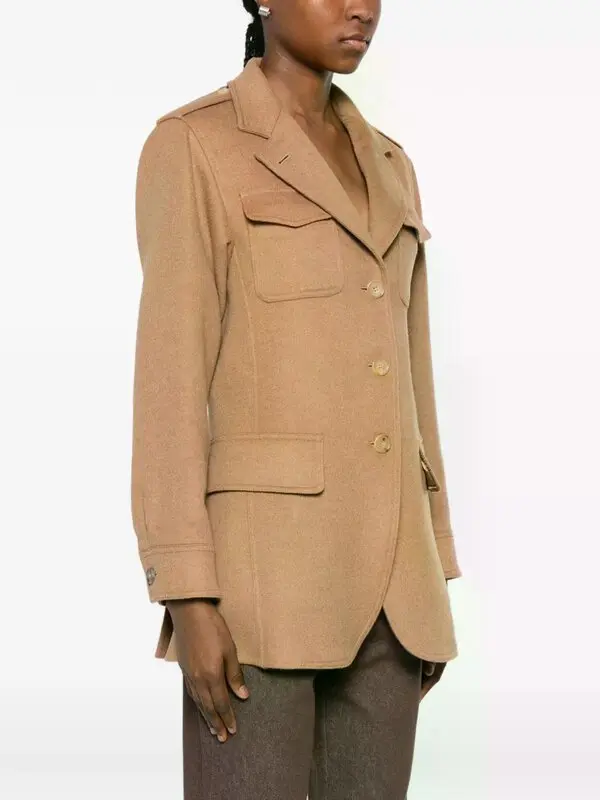 Max Mara Flap-pocket Button-fastening Jacket