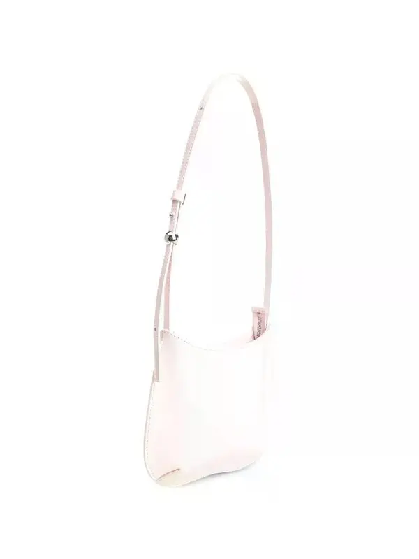Jacquemus Le Petit Bisou Leather Shoulder Bag - Pink