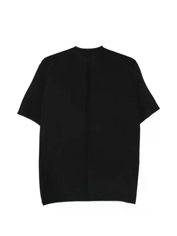 LOW BRAND Crewneck Panelled T-shirt