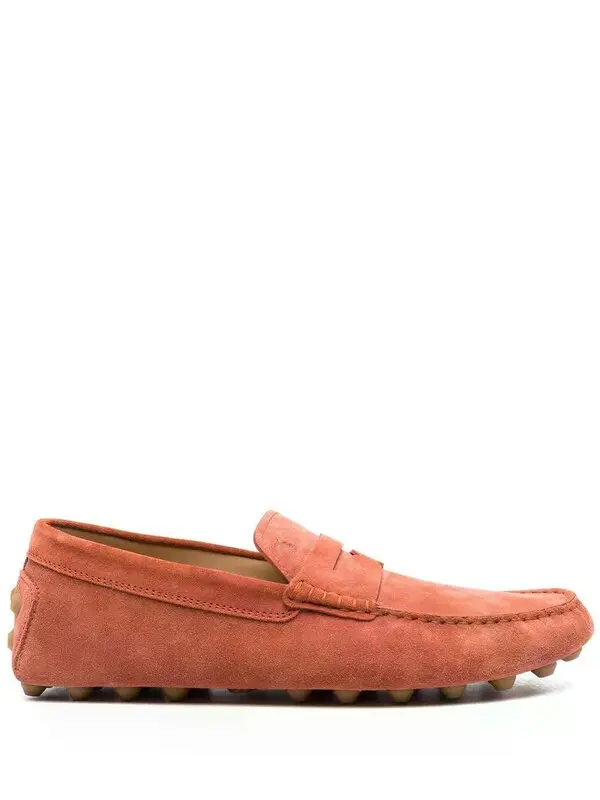 TOD'S Gommino Driving Loafers - Orange