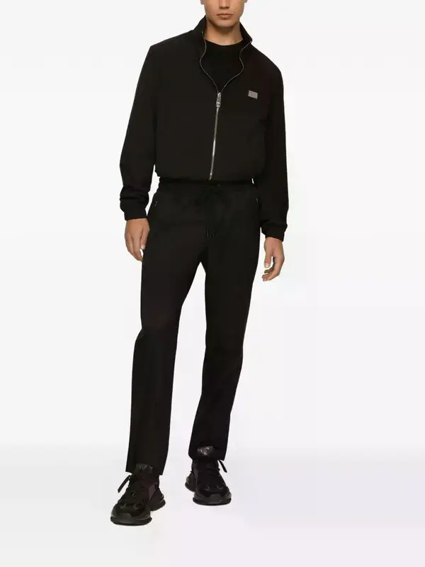 Dolce & Gabbana Light Nylon High Neck Jacket
