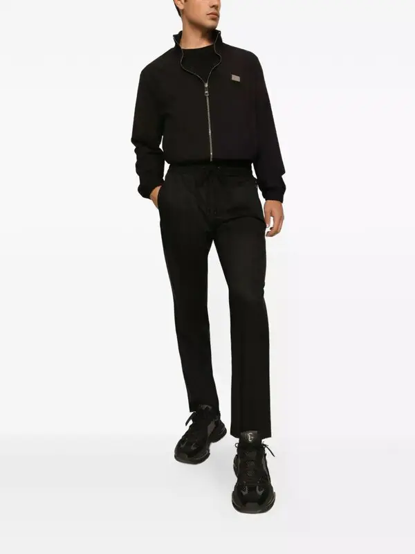 Dolce & Gabbana Light Nylon High Neck Jacket