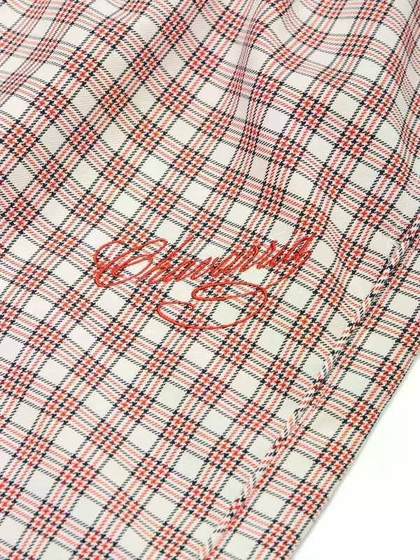 WILLY CHAVARRIA Plaid Trousers