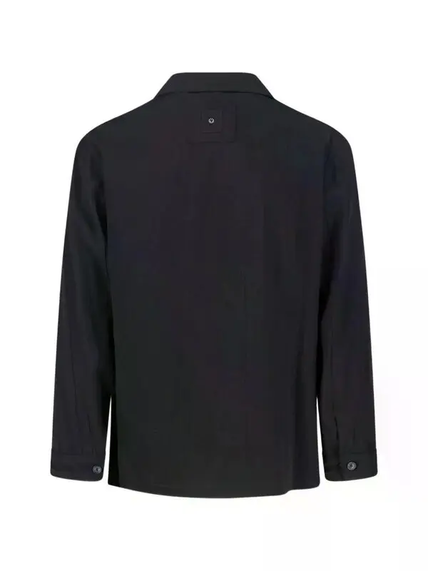 WHITE SAND Button Shirt
