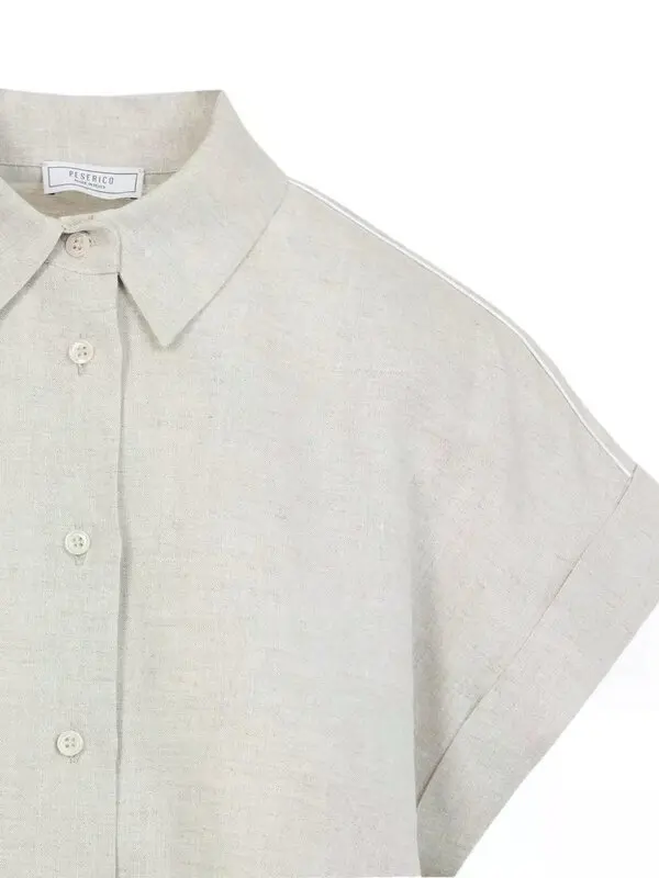 Peserico Linen Button-up Shirt