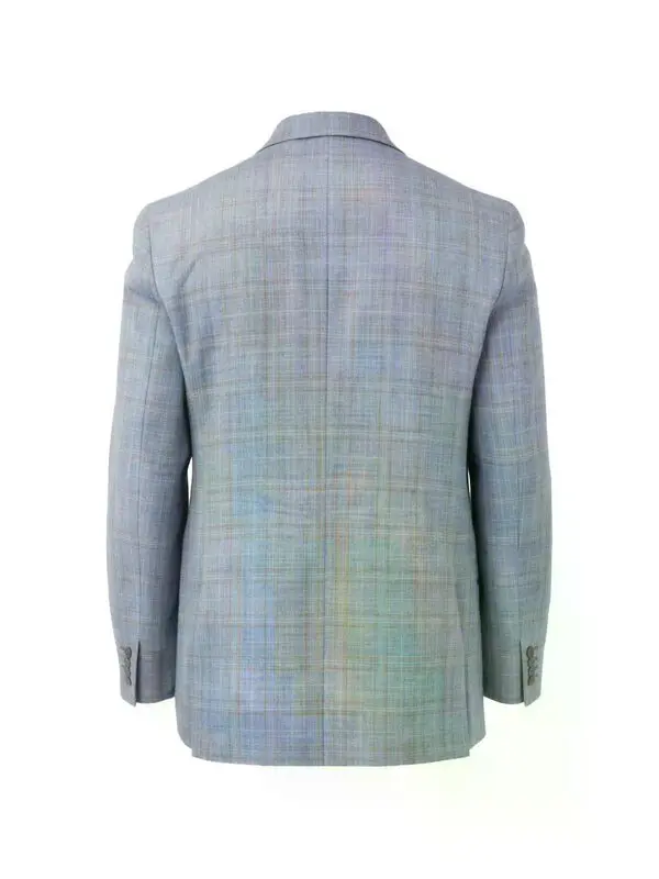 MAURIZIO BALDASSARI Checked Single-breasted Blazer