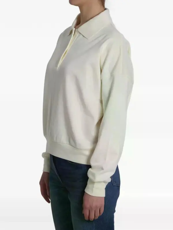 THE ROW Corzas Long-sleeved Polo Shirt