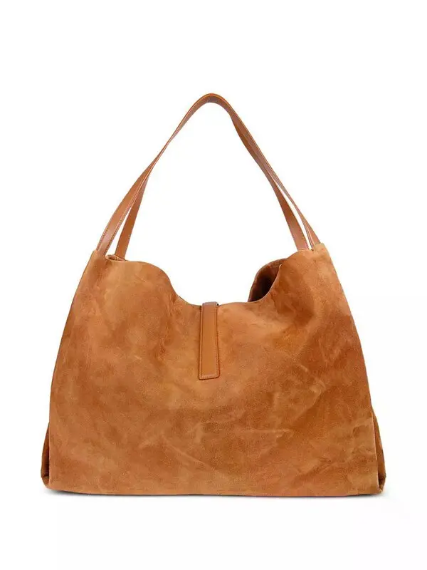 FERRAGAMO Suede Leather Tote