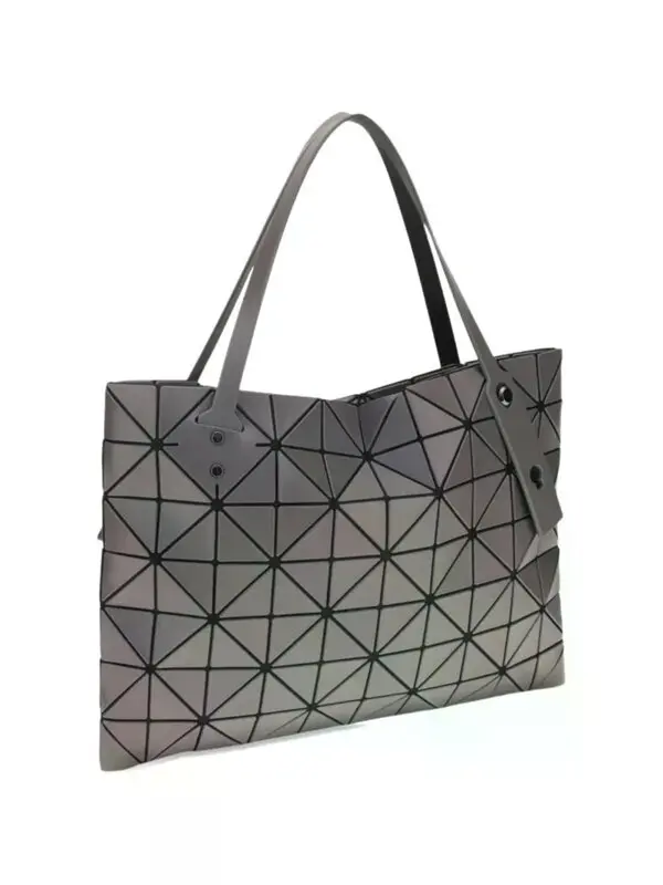 Issey Miyake Geometric Shoulder Bag - Grey
