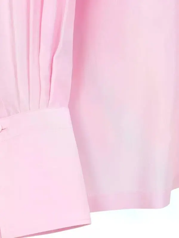 Carven Button-up Silk Shirt
