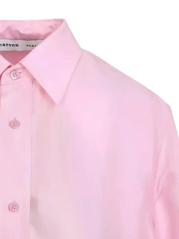 Carven Button-up Silk Shirt