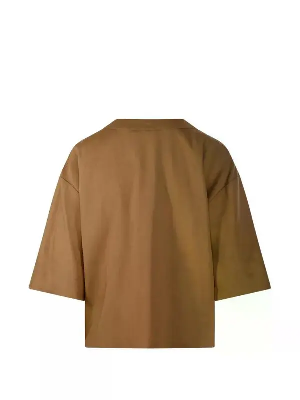 Max Mara V-neck Short-sleeved Top