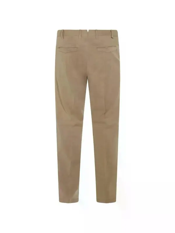 PT TORINO Belt-loops Pleated Trousers