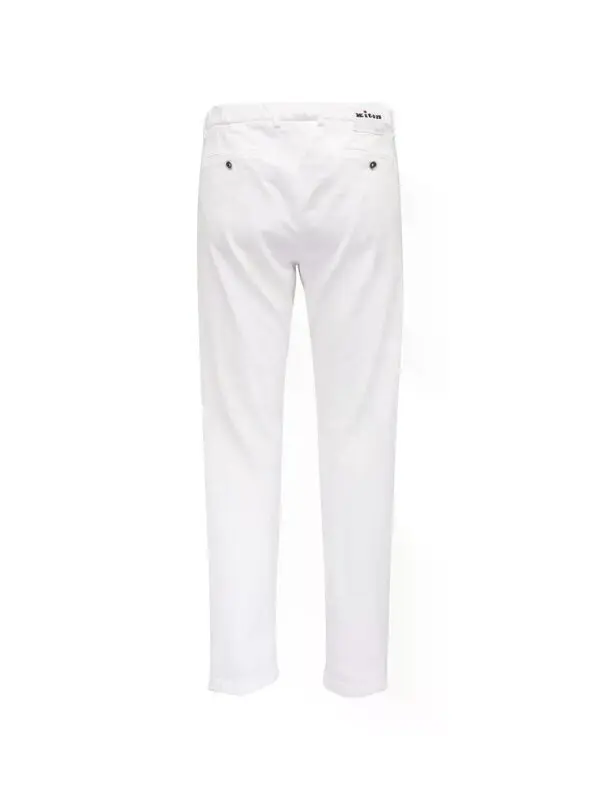 Kiton Straight-leg Jeans - White