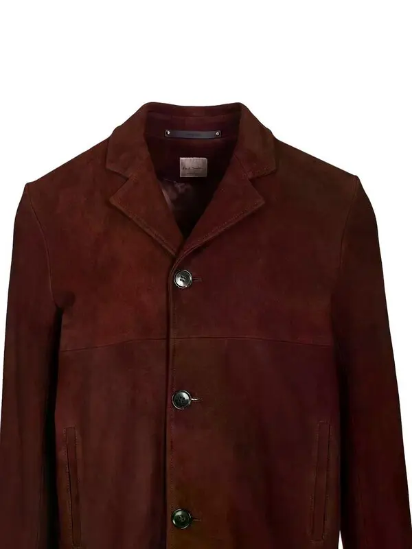 Paul Smith Suede Buttoned Jacket