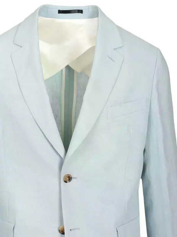 Paul Smith Single-breasted Linen Blazer